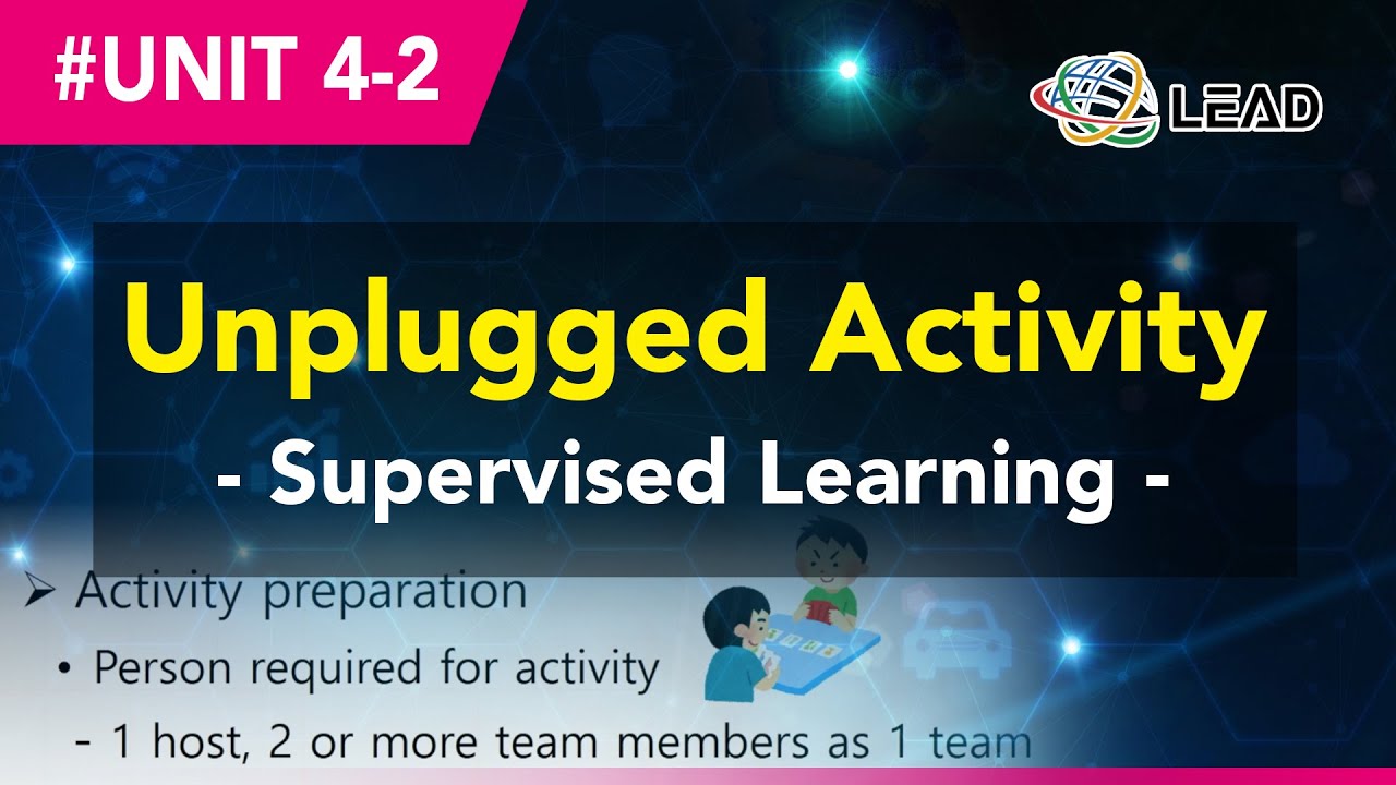 [Eng sub 4-2-2] Unplugged Activity - Supervised Learning - YouTube