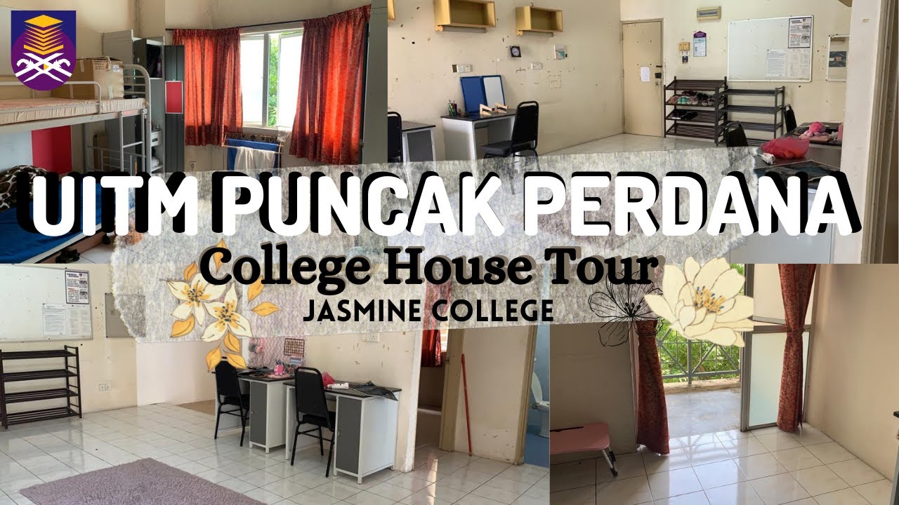 VLOG : UITM PUNCAK PERDANA College House Tour KOLEJ JASMINE ( 2B10 ...