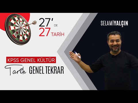 15. OSMANLI TARİHİ IV - KPSS GENEL KÜLTÜR TARİH GENEL TEKRAR KAMPI