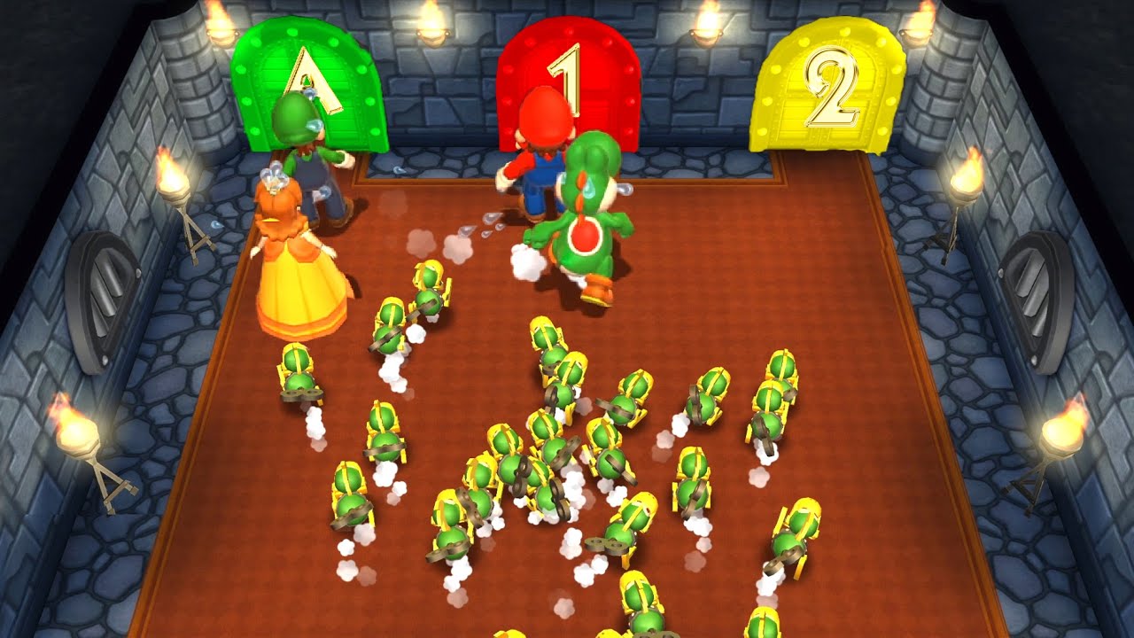 Mario Party 9 Minigames - Princess Daisy do the best all minigames ...