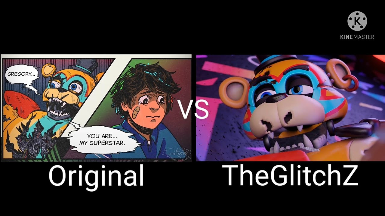 FNAF Security Breach: Disassemble Vanny Ending (Scene Comparisons ...