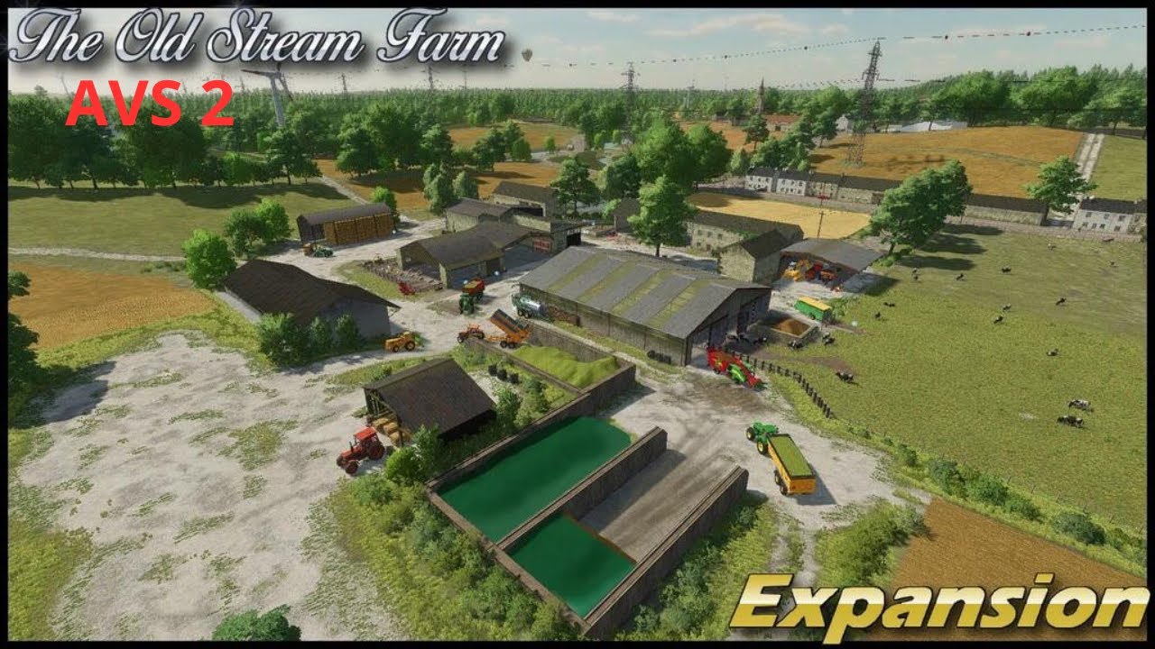 The old stream farm -avs2- Farming simulator 22 - YouTube