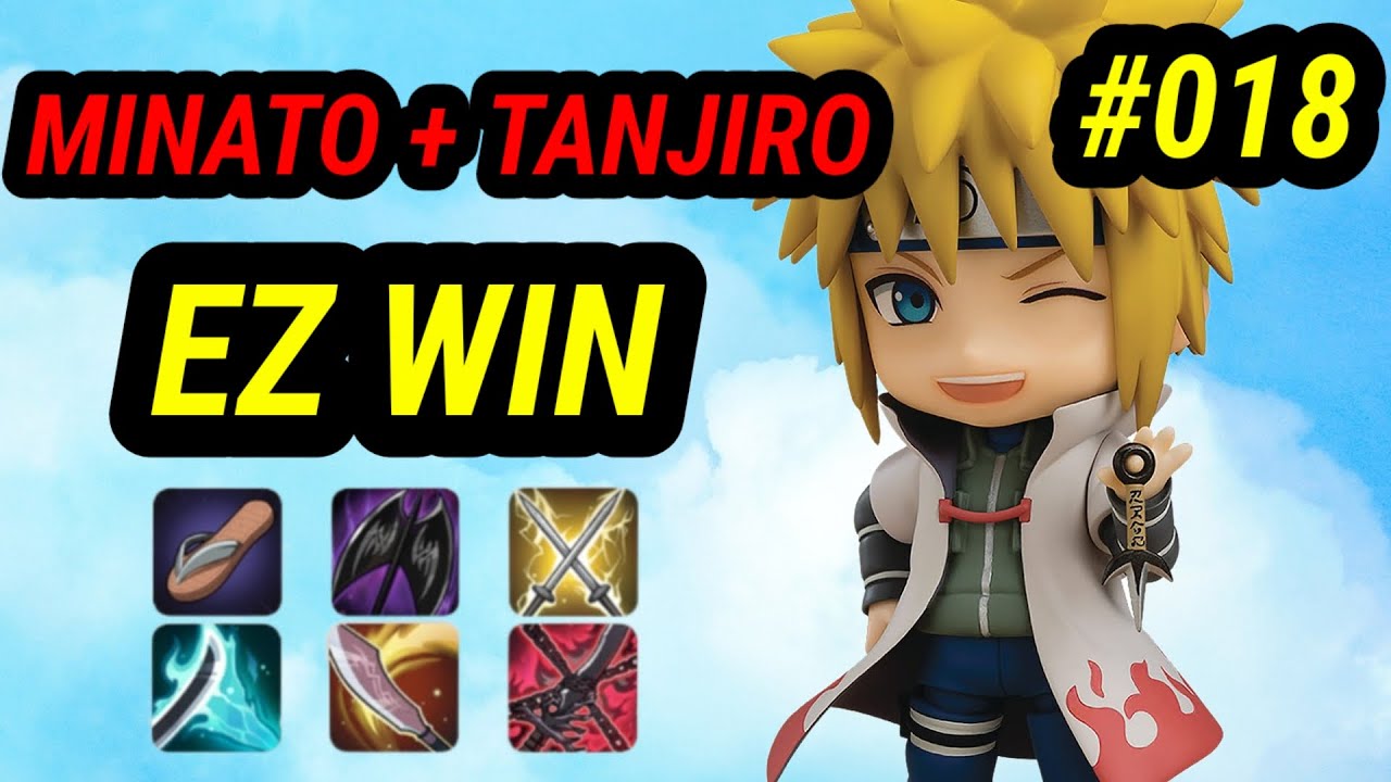 Minato và Tanjiro quẩy banh team địch | Jump Assemble game MOBA Anime ...