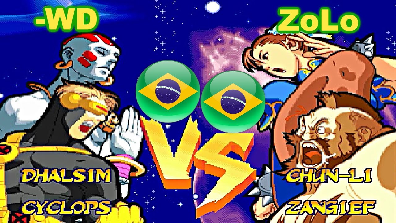 Marvel Super Heroes Vs. Street Fighter - -WD vs ZoLo FT5 - YouTube