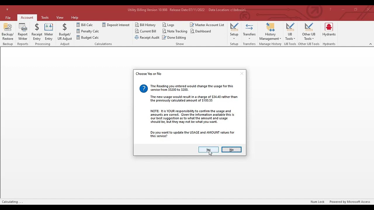 Bill Register and Edits - YouTube