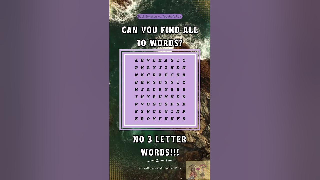 🥸 Word search 26 August 2024 #wordsearch #wordhunt #wordgames - YouTube