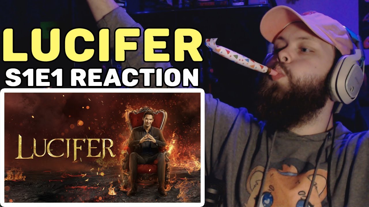 Lucifer "PILOT" (S1E1 REACTION!!!) - YouTube