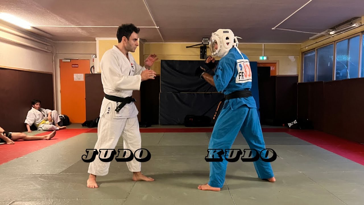 Judo black belt goes to Kudo training - YouTube