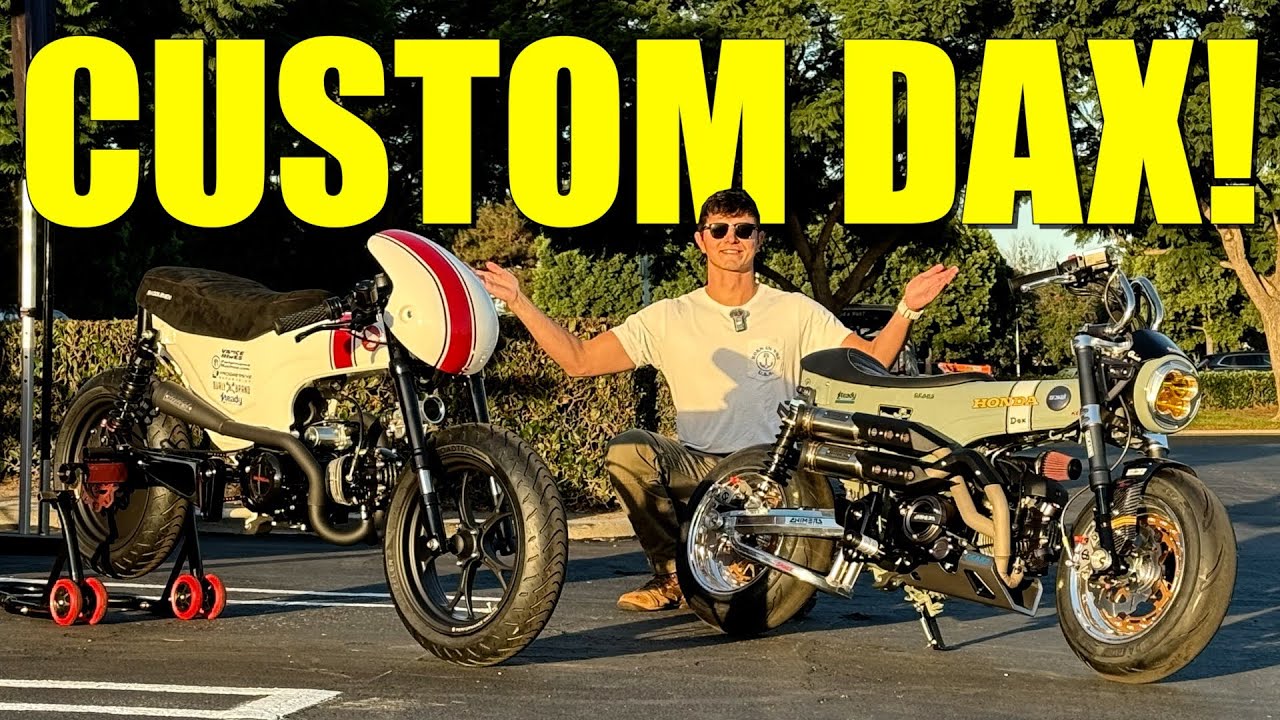Honda Dax 125 Will Be The Best Custom MiniMoto! - YouTube