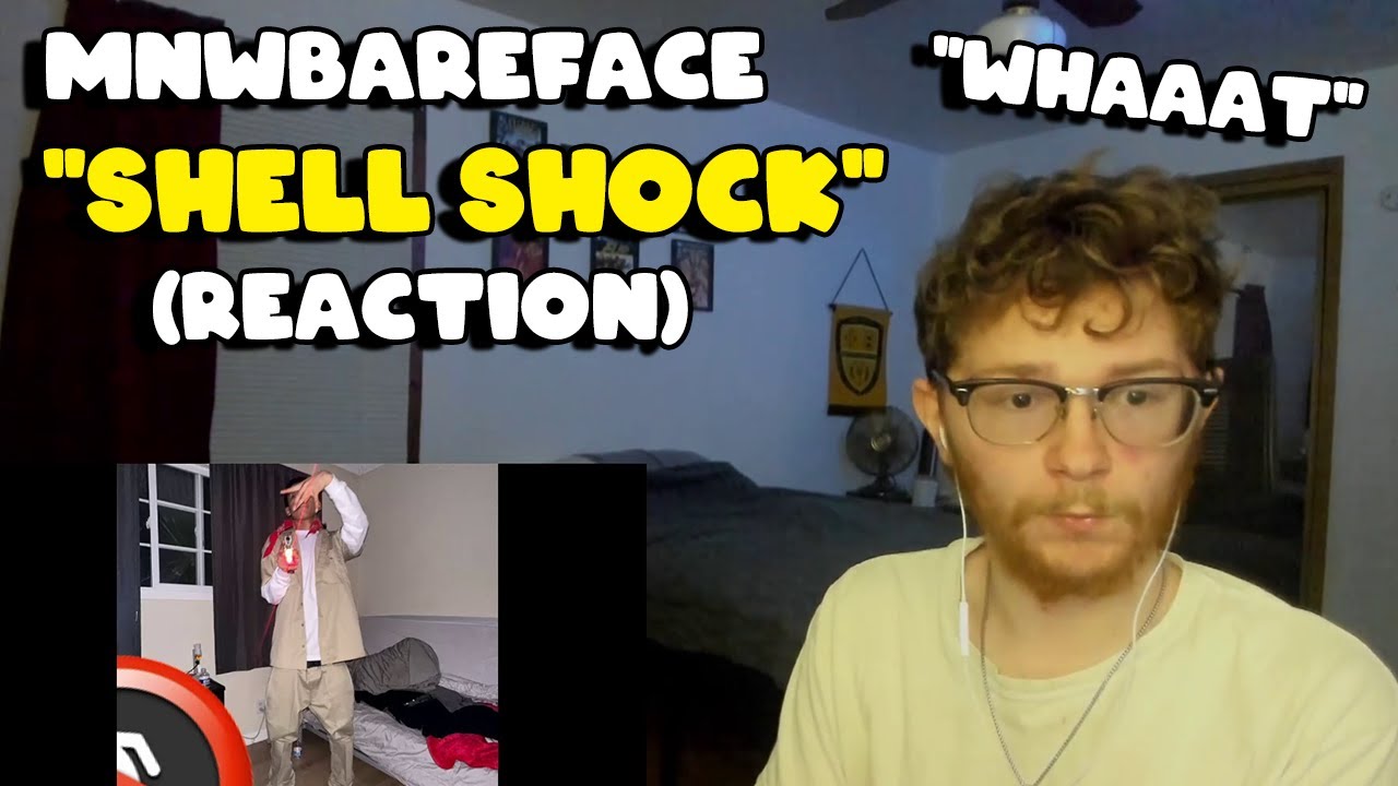 Mnwbareface - Shell shock (REACTION) - YouTube