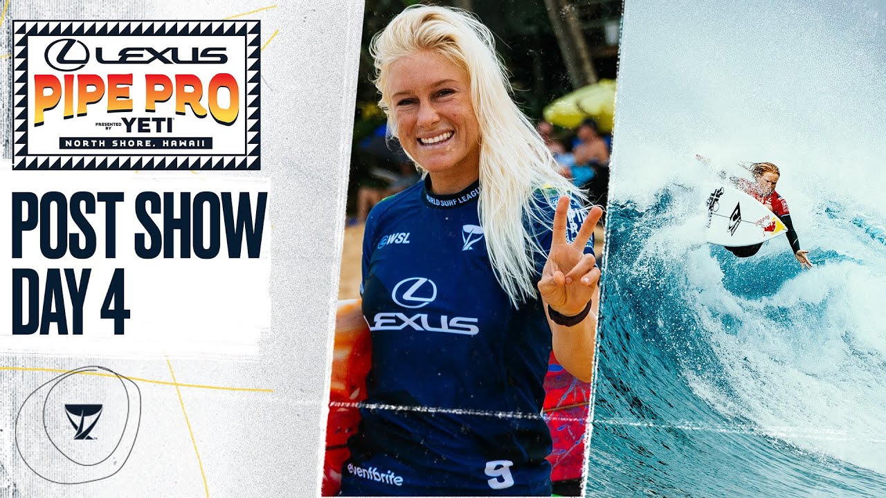 Women Surge Toward Epic Finals Day At Lexus Pipe Pro // 805 Post Show ...