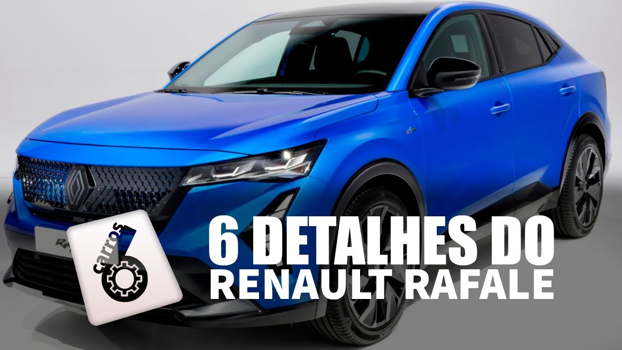 6 DETALHES DO NOVO RENAULT RAFALE - YouTube