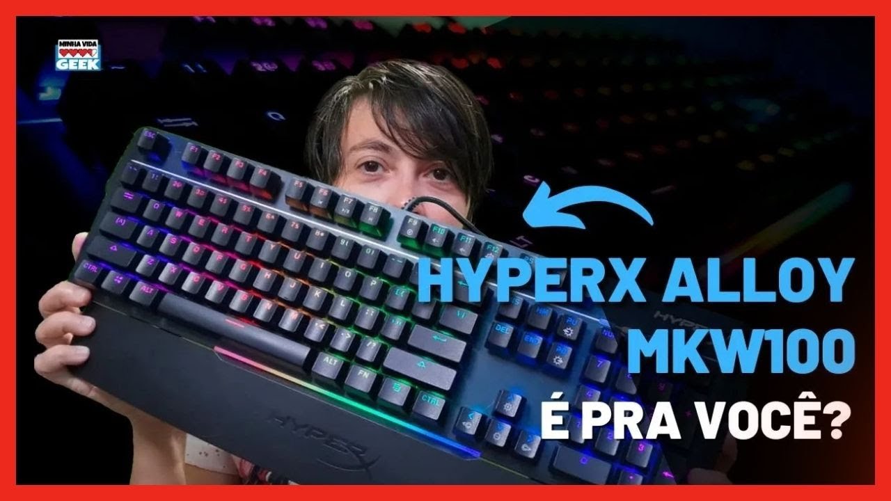 Teclado HyperX Alloy MKW100 Review Completo - YouTube