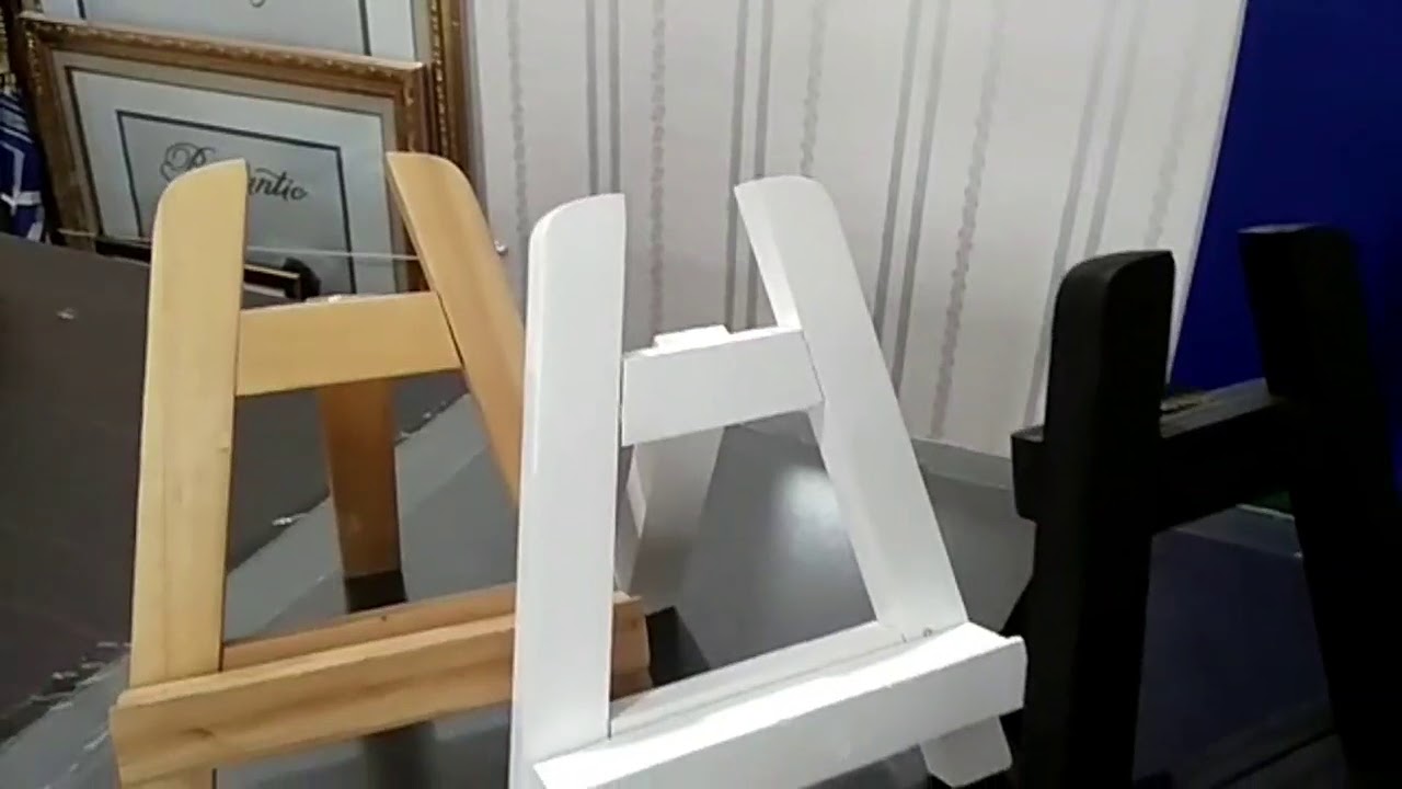 STANDING FRAME KAYU MINI, STAND FRAME MINI - YouTube