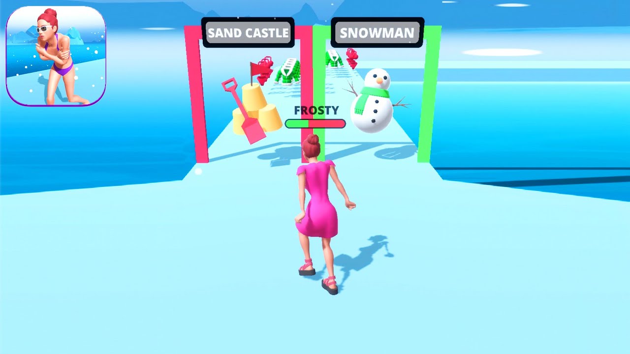 WEATHER RUN! game BIG UPDATE 🌈👩🏻‍🦰👗 Gameplay All Levels Walkthrough iOS ...