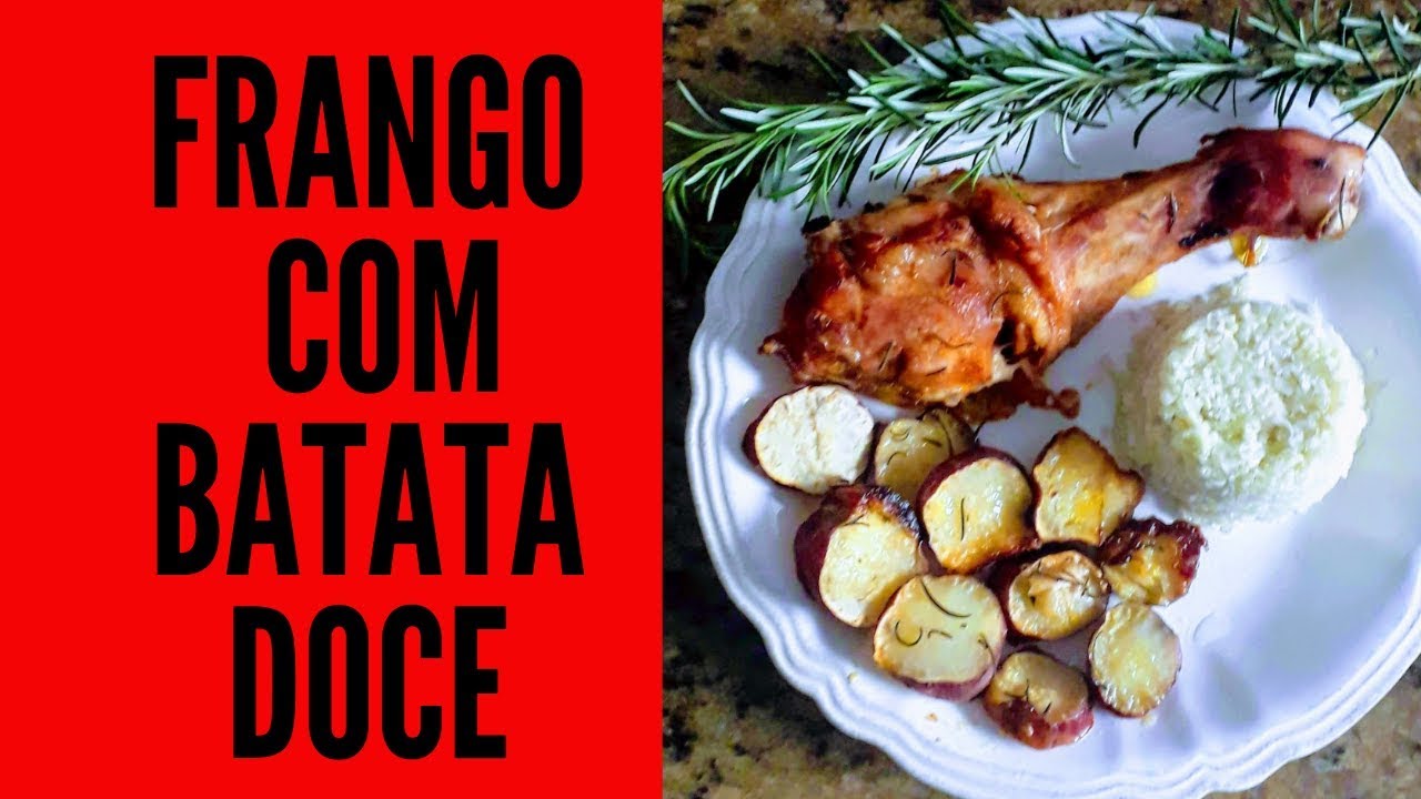Como fazer frango com batata doce assado bem simples | SOL Silva - YouTube