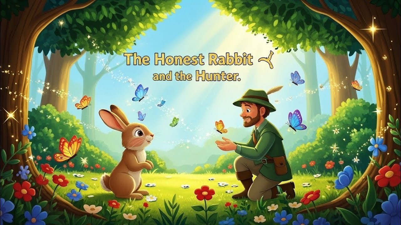 🐇𝐓𝐡𝐞 𝐇𝐨𝐧𝐞𝐬𝐭 𝐑𝐚𝐛𝐛𝐢𝐭 𝐚𝐧𝐝 𝐭𝐡𝐞 𝐇𝐮𝐧𝐭𝐞𝐫 | 𝐅𝐚𝐢𝐫𝐲 𝐓𝐚𝐥𝐞𝐬 𝐚𝐧𝐝 𝐁𝐞𝐝𝐭𝐢𝐦𝐞 𝐤𝐢𝐝𝐬 𝐌𝐨𝐫𝐚𝐥 ...