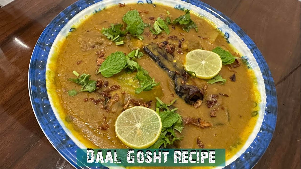Daal gosht recipe || bhatiyara style daal gosht || AYYUNA’S kitchen ...