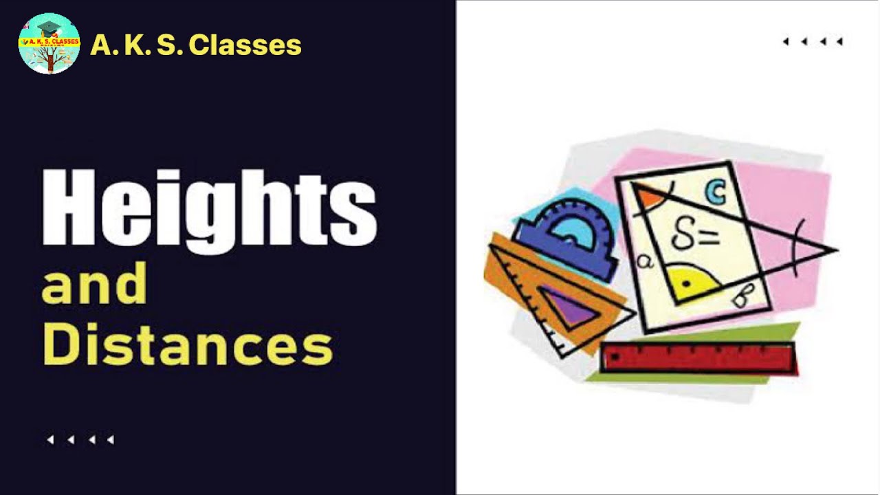 Heights and Distances Class-10 ICSE/CBSE - YouTube