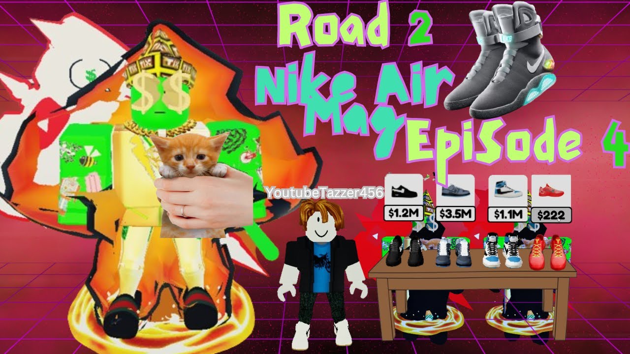 FROM $0 To Nike Air Mag! - Roblox Lets Play - Episode 4 - SRS - YouTube