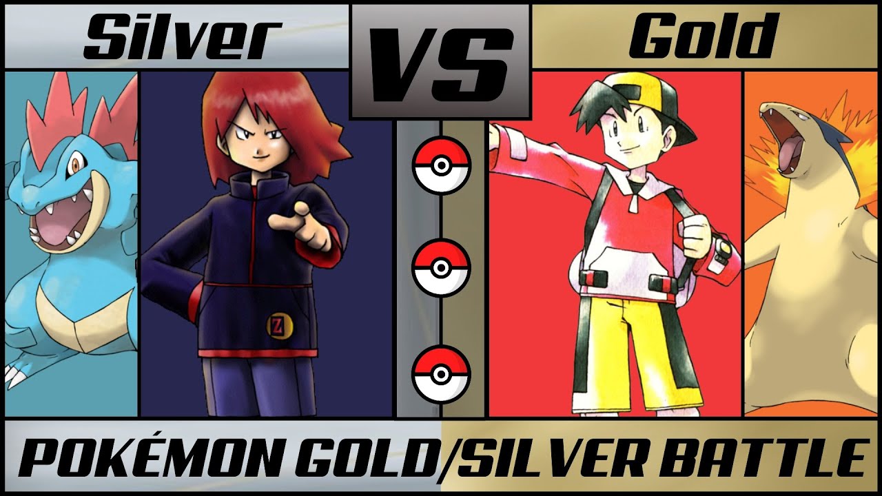 GOLD vs SILVER | Pokémon Gold/Silver Battle - YouTube