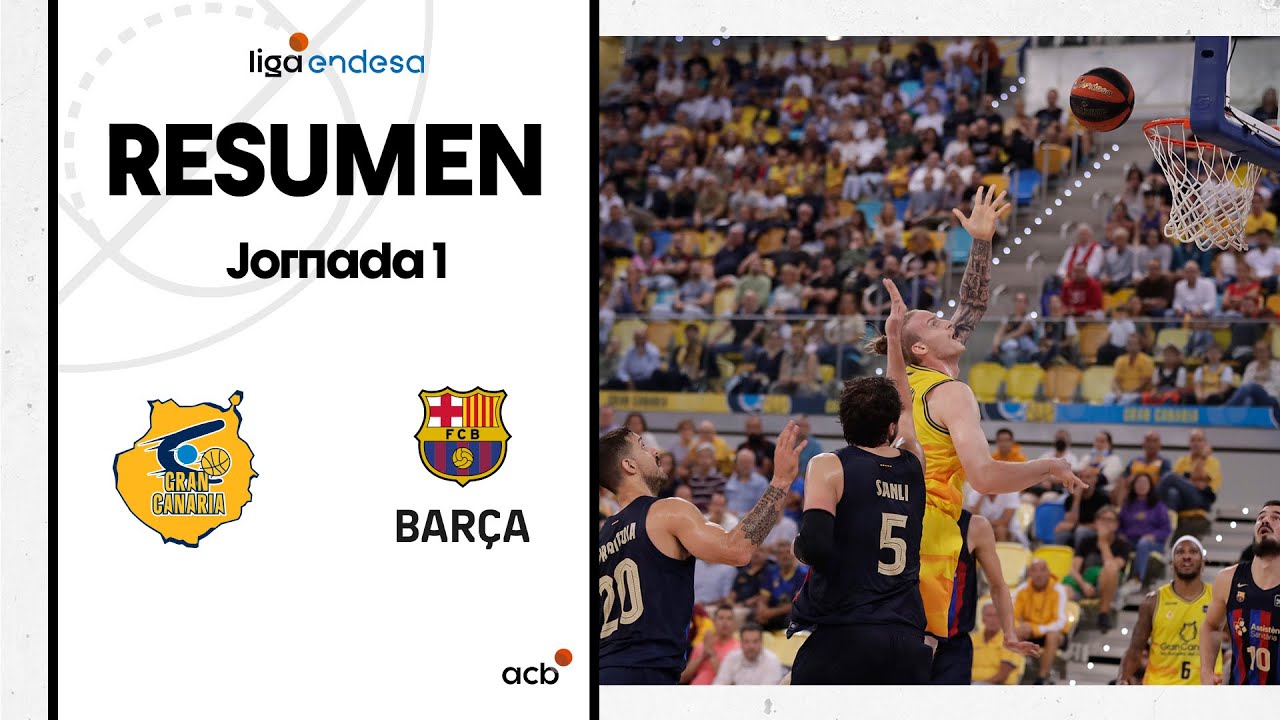 Gran Canaria - Barça (88-85) RESUMEN | Liga Endesa 2022-23 - YouTube
