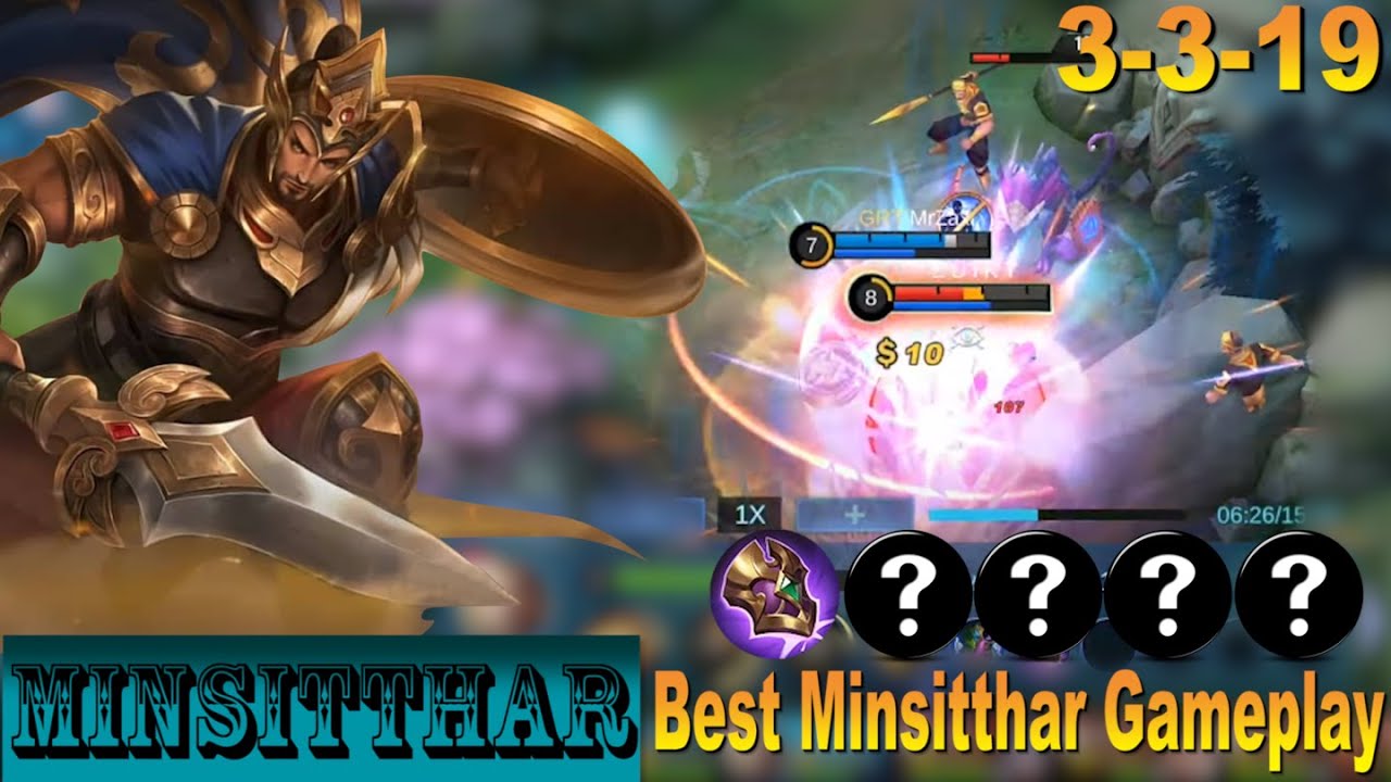 Minsitthar hero terbaik untuk counter Wanwan !! | Best Minsitthar ...