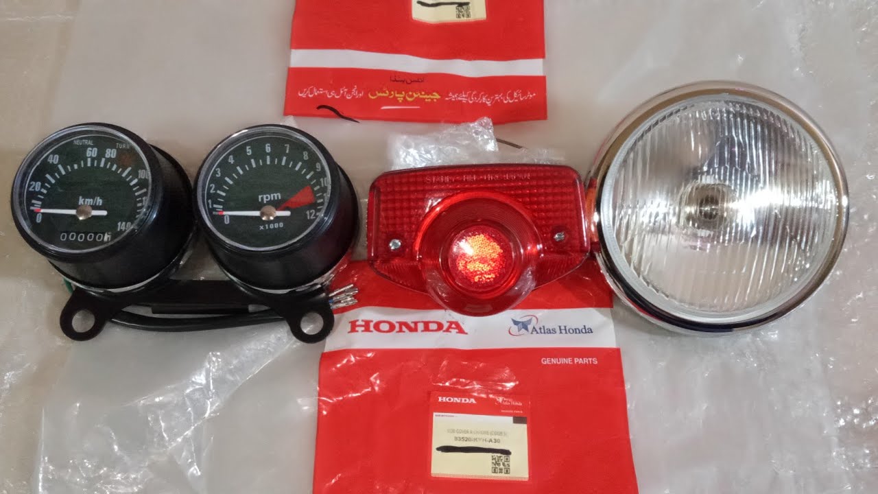 POINTER 1981-83 METER& LIGHTS CG 125 |FULL REVIEW - YouTube
