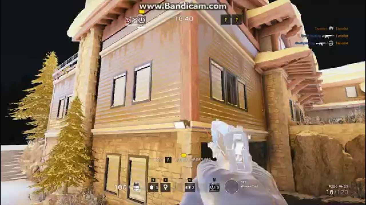 Rainbow Six Siege - Brightness Bug on Chalet (Snow map) - YouTube