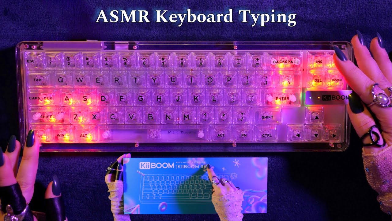 Extremely Relaxing Keyboard Unboxing and Typing *ASMR - YouTube
