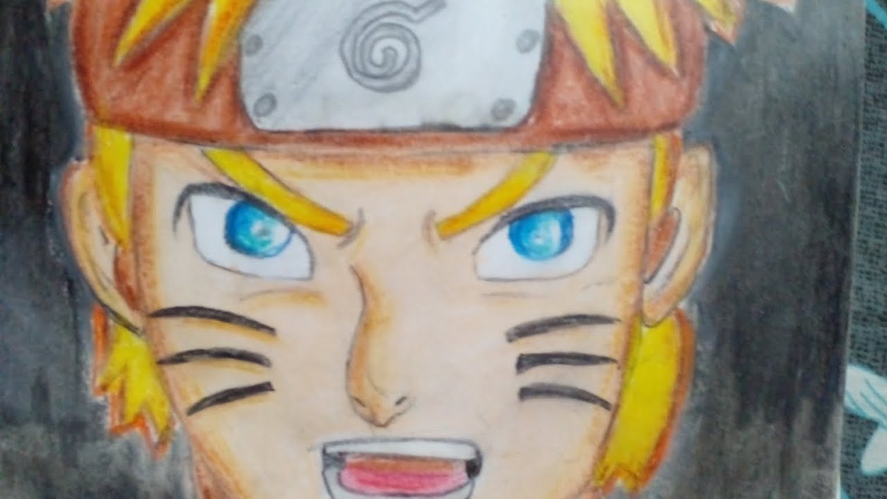 My First Professional Naruto Drawing! - YouTube