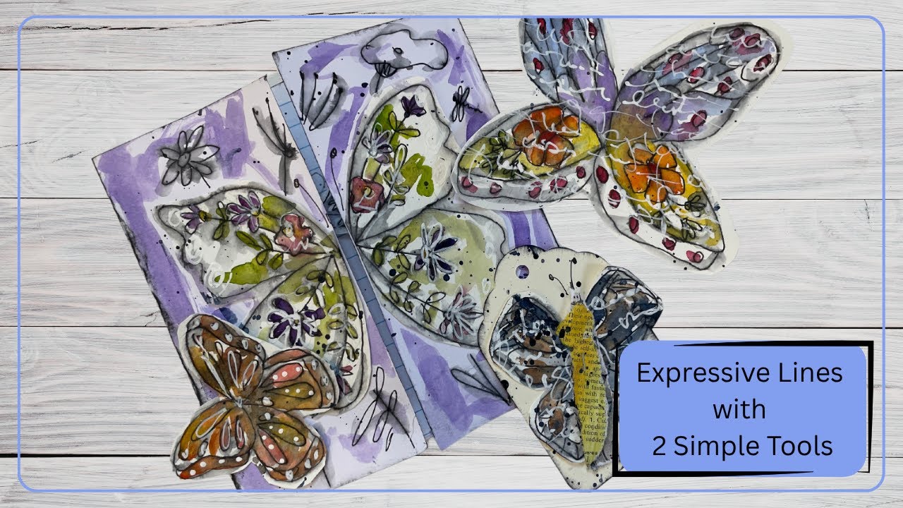 2 Must-Have Tools for Expressive Line Work in Mixed Media + Sealing Tip ...