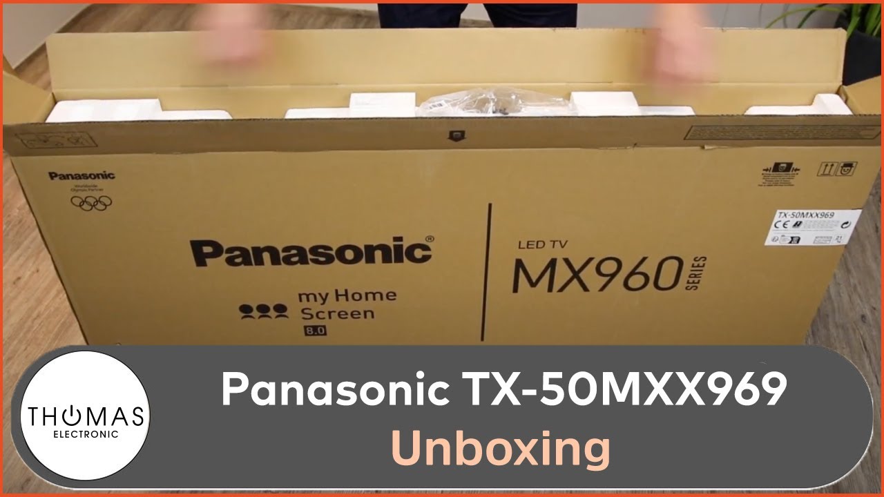 UNBOXING - Panasonic TX-50MXX969 - Thomas Electronic Online Shop ...