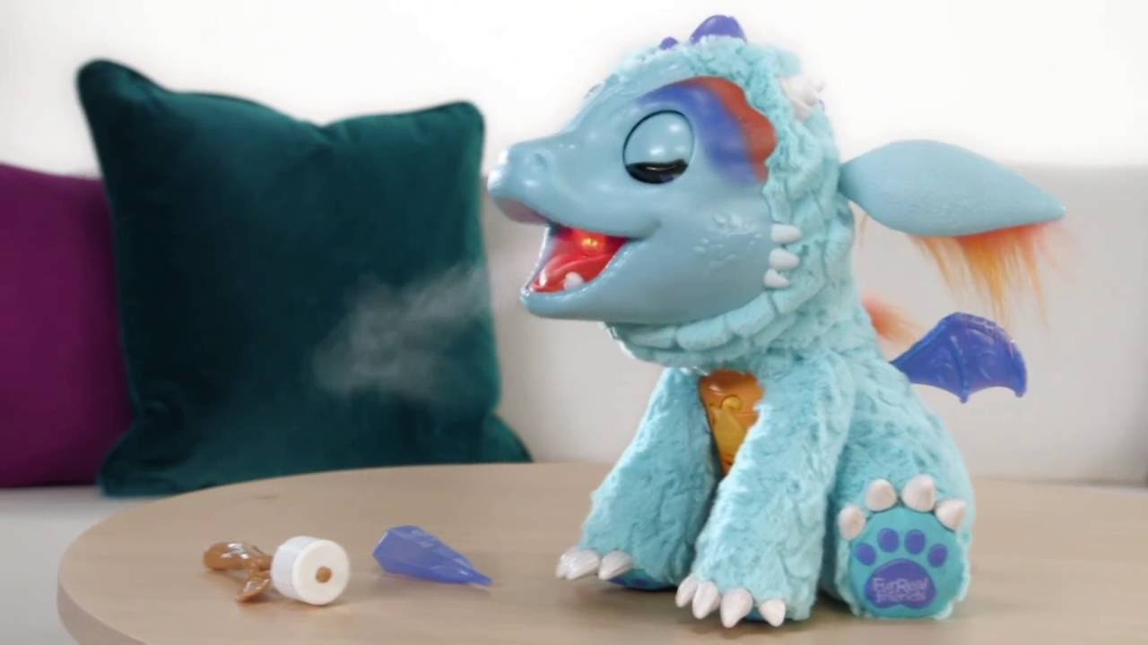 FurReal Friends Torch my Blazin dragon - YouTube