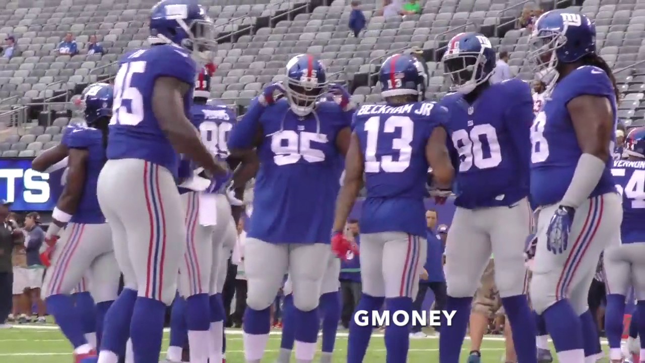 Odell Beckham Jr & Giants Dance Compilation - YouTube