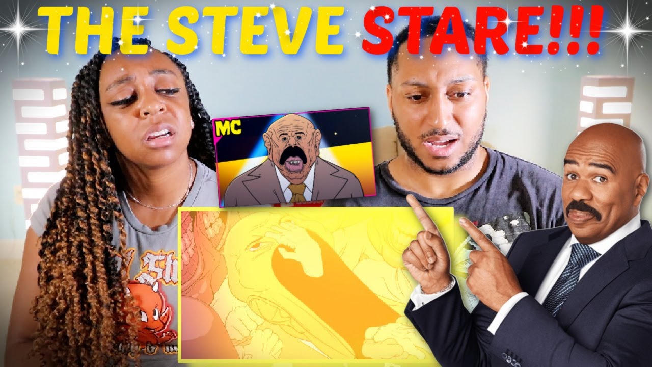 MeatCanyon "The Steve Harvey Stare" REACTION!!! - YouTube