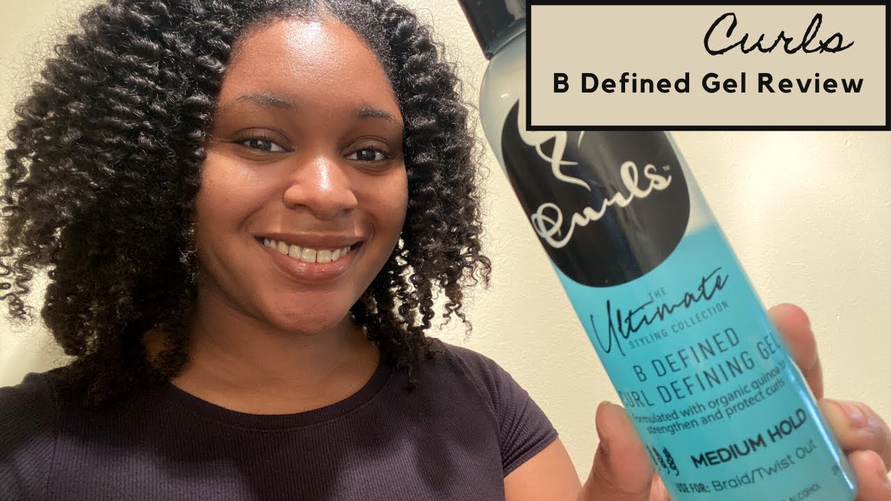 ONE PRODUCT BRAID OUT! B Defined Curl Defining Gel (Curls) Review ...