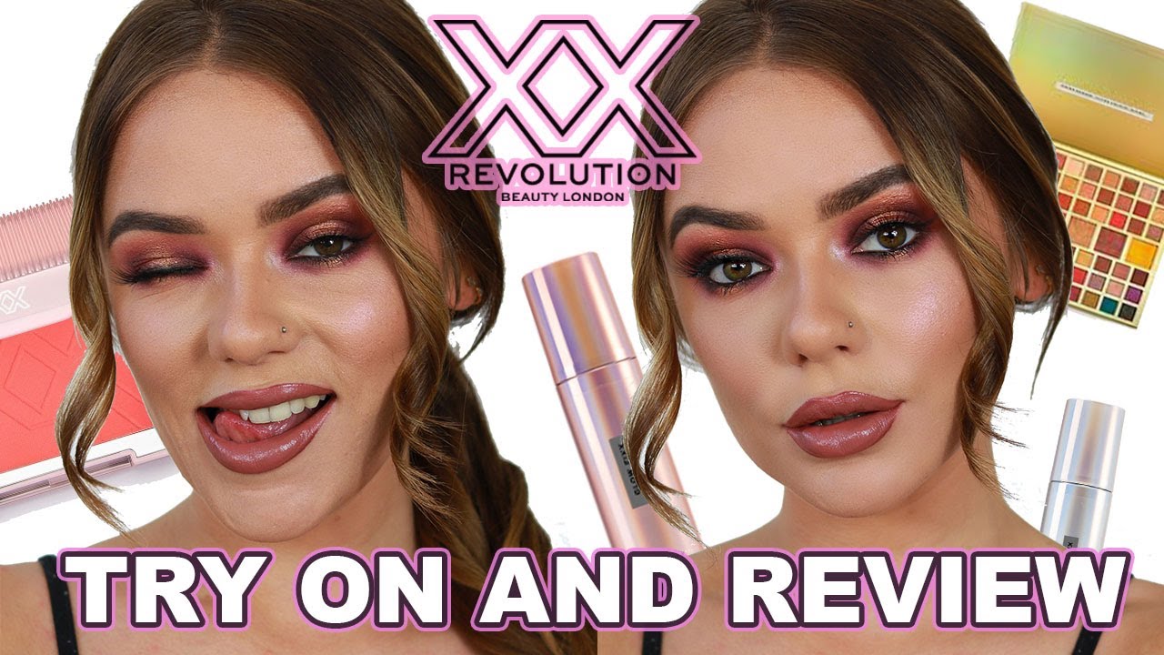 Full face using only XX revolution - try on and review - YouTube