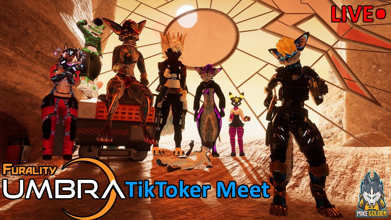 Furality Umbra TikTok Fur Meet & Greet | VRChat Livestream - YouTube
