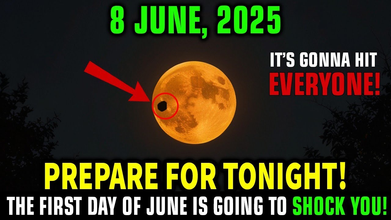This MUST Reach You BEFORE Tomorrow! The June 1, 2025 Rare MOON Event ...