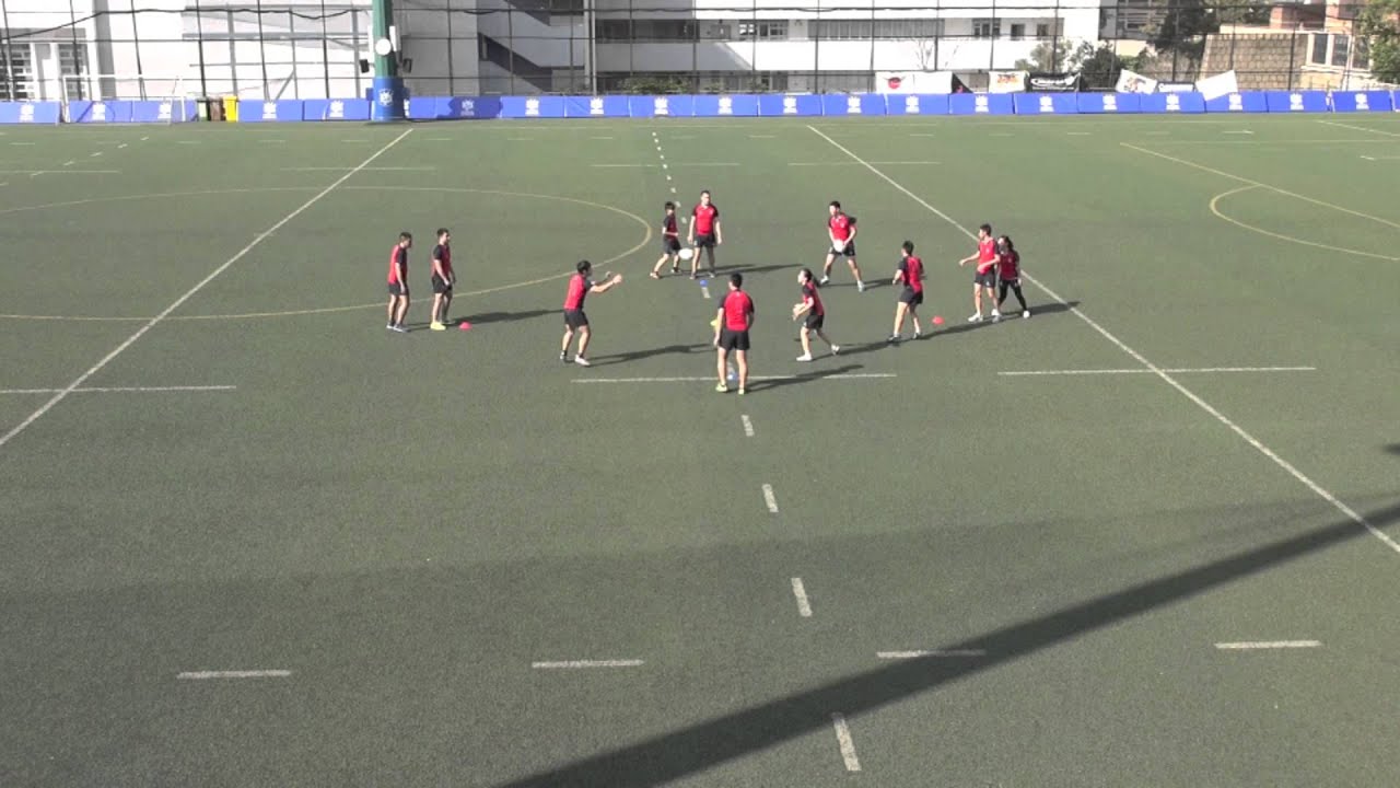 Catch & Pass Drill 13 - Cross Passing Drill (Progression 7) - YouTube