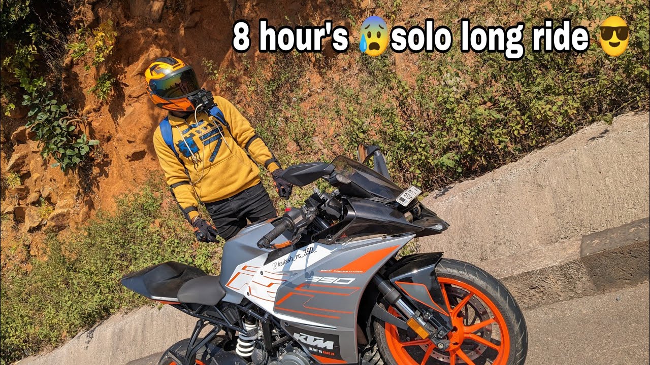 my first solo long ride with KTM rc 390😎 #motovlog #dailyvlog # ...