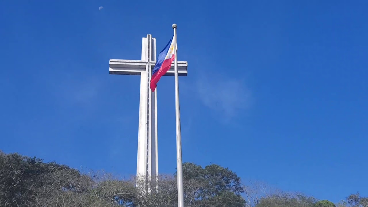 Bataan Mount Samat Cross Dambana ng kagitingan (Shrine of Valour) - YouTube