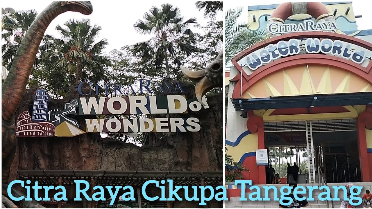 Rute menuju World of Wonders dan Citra Raya Water World Tangerang - YouTube