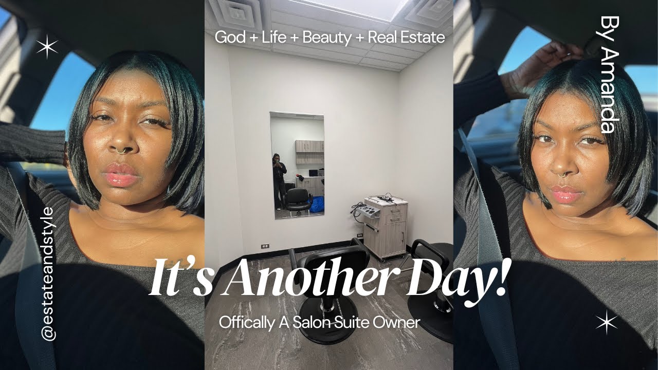 Officially A Salon Suite Owner!!! I took a big leap of FAITH! - YouTube