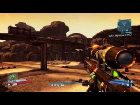 One shotting saturn with b0re Borderlands 2 - YouTube