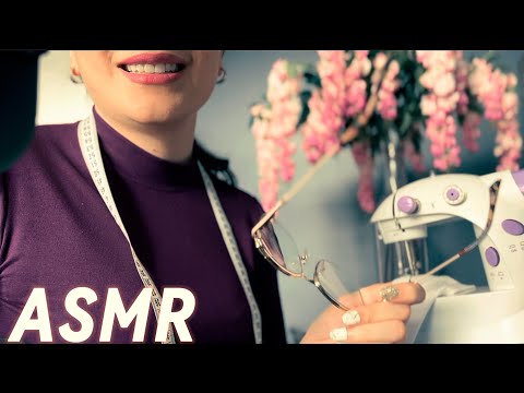 ای اس ام آرفارسی،خیاطی که اندازه هات رو میگیره برای دوختن لباس عروس وداماد👰🏻‍♀️🤵🏻‍♂️ ASMR Measuring