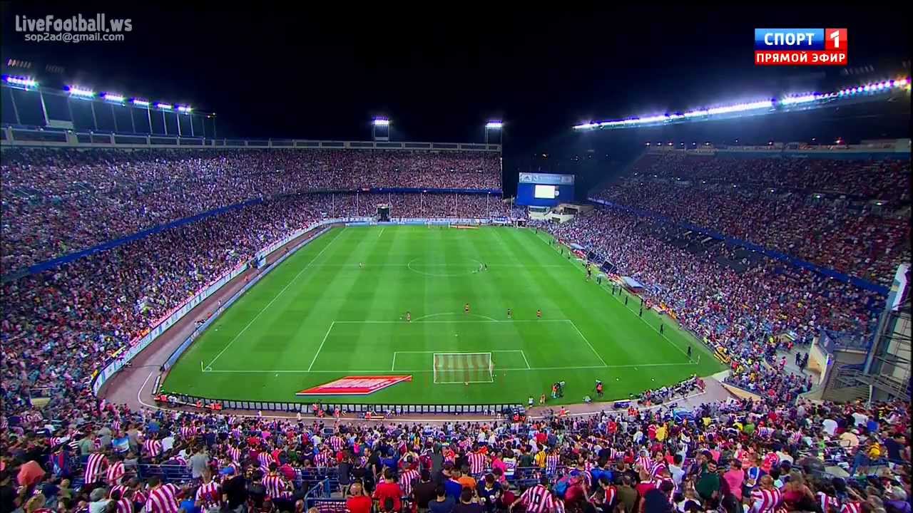 Estadio Vicente Calderón - Club Atlético Madrid - YouTube