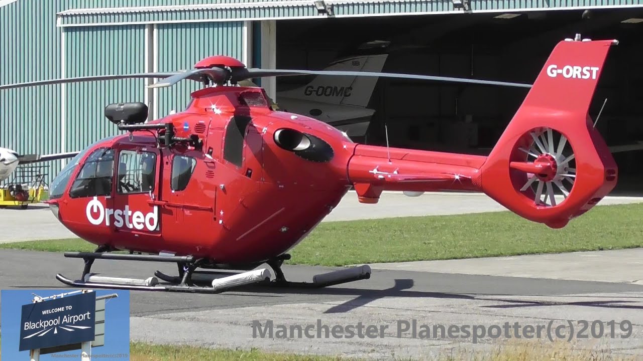 (HD) Planes And Helicopters Spotting At (BLK) Blackpool Airport (EGNH ...