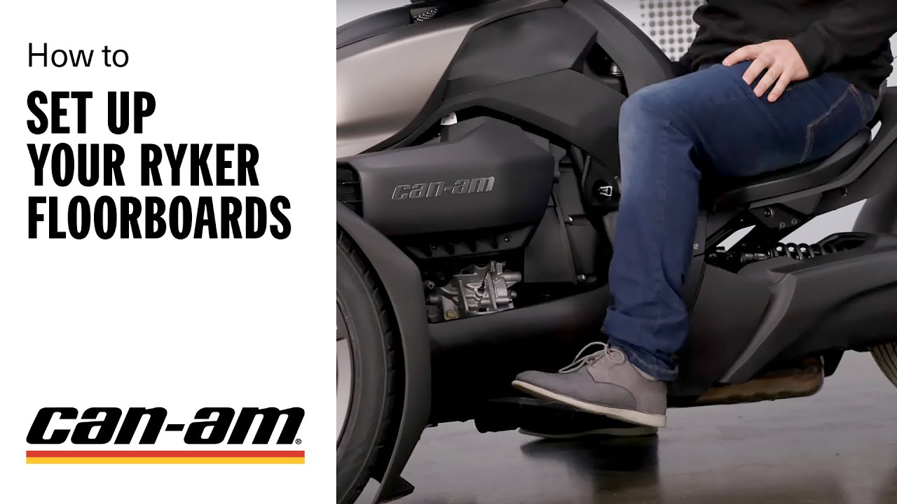 Ryker Accessory Walkthrough: Floorboards - YouTube